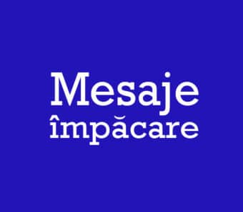 Mesaje de împăcare pentru el /pentru ea
